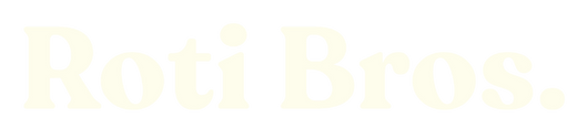 Roti Bros | Pies made with a flaky roti pastry.