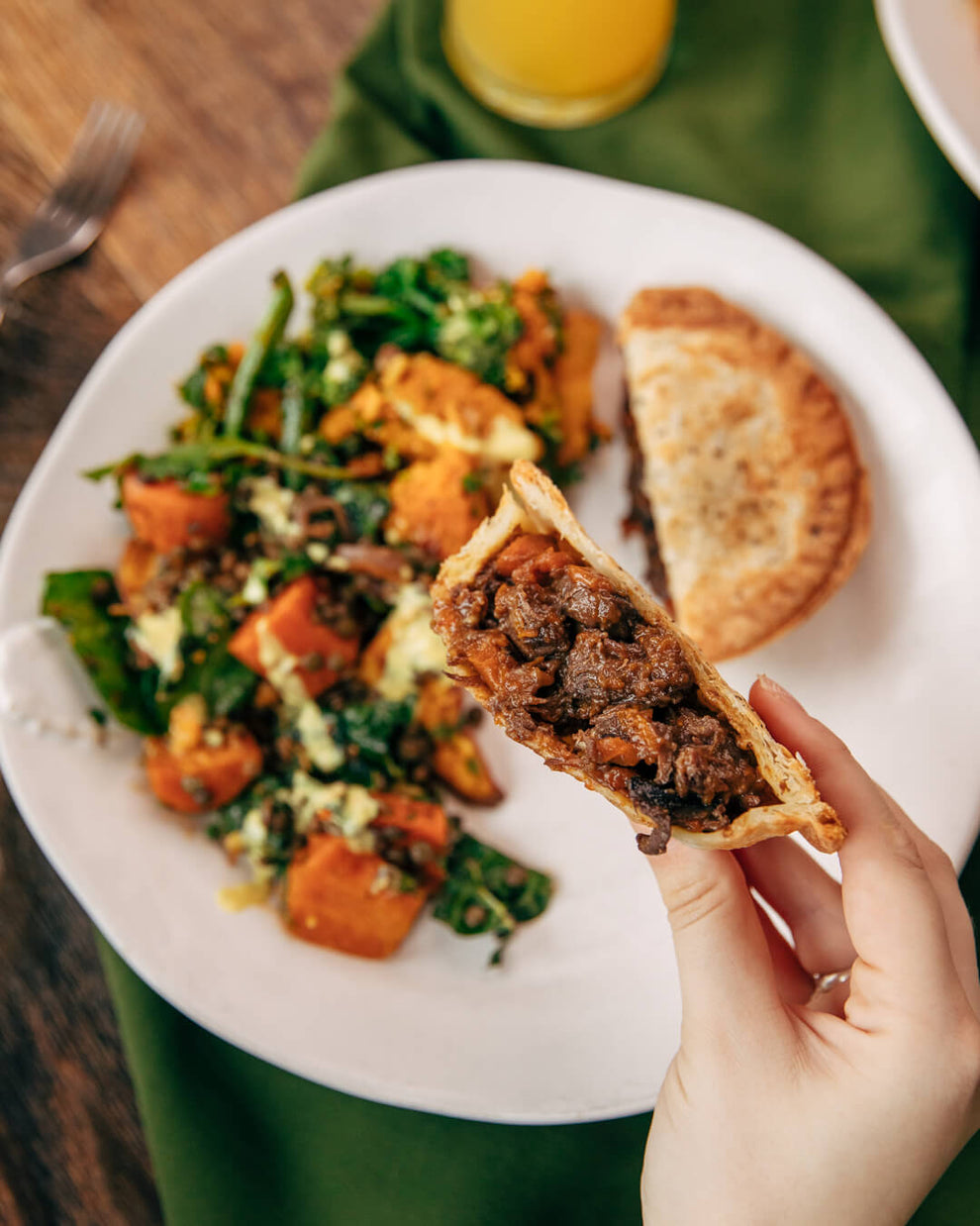 Beef Roti Pie – 4 Pack [AUCKLAND DELIVERY ONLY] – Roti Bros